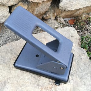 Vintage Metal Perforate / Paper Puncher / Office Utensil / Metal Punch ...
