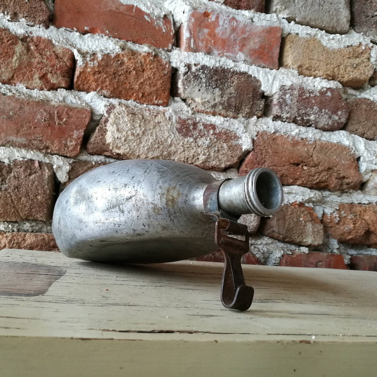 Old Military Flask / Aluminum Flask / Army Flask / Vintage - Etsy