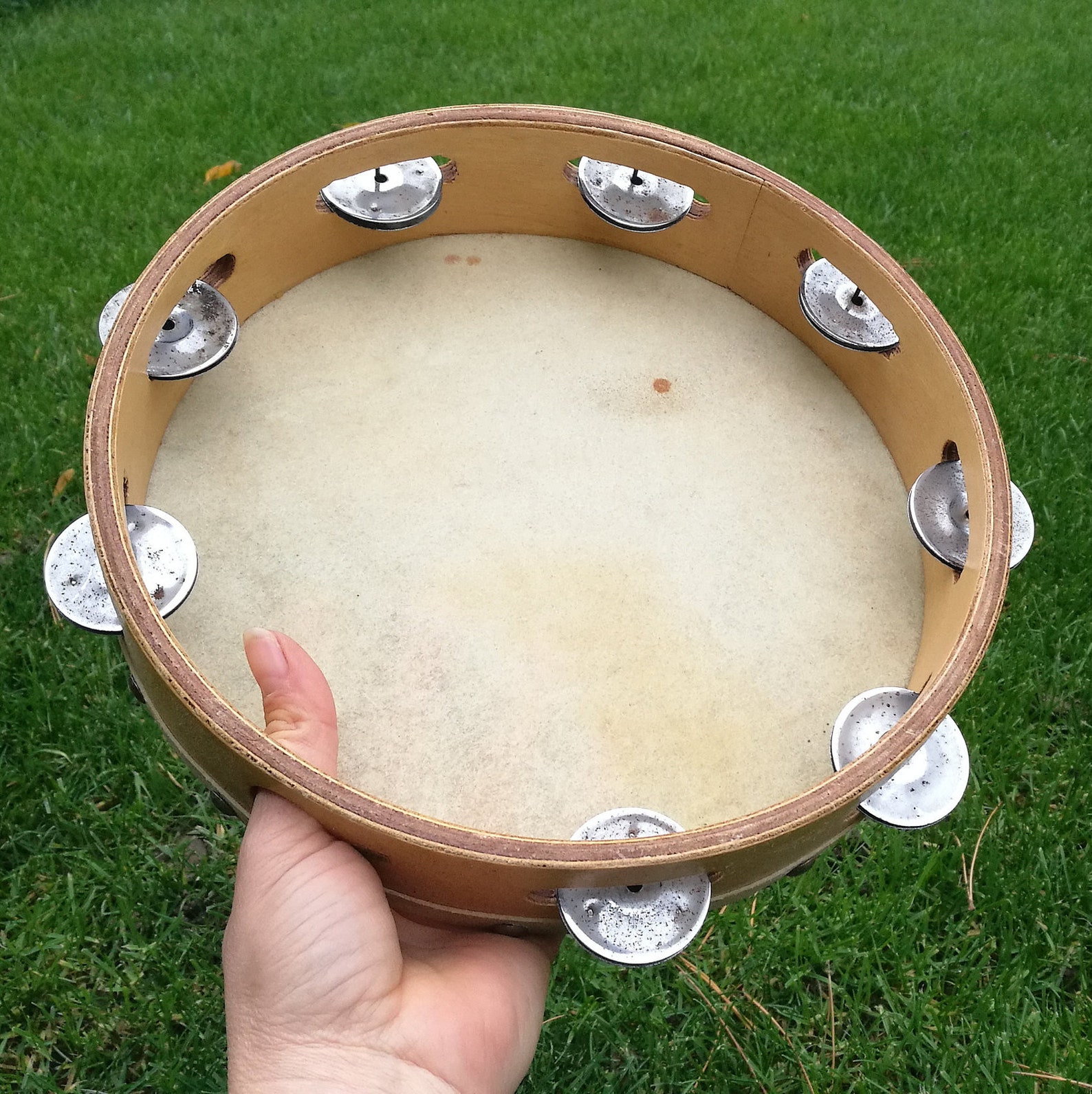 Vintage Tambourine /historic Old Time Music /authentic Vintage ...