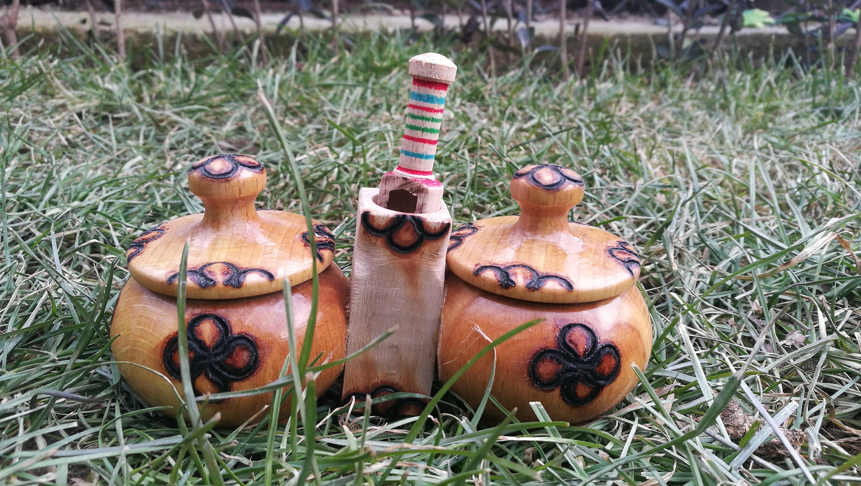 Wooden Salt Box / Wooden Salt / Vintage Wooden Spice Jar / Old Salt Box ...