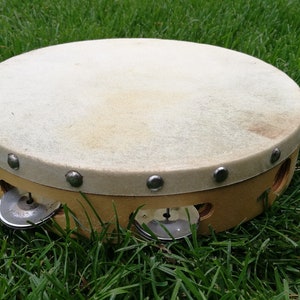 Vintage Tambourine /historic Old Time Music /authentic Vintage ...