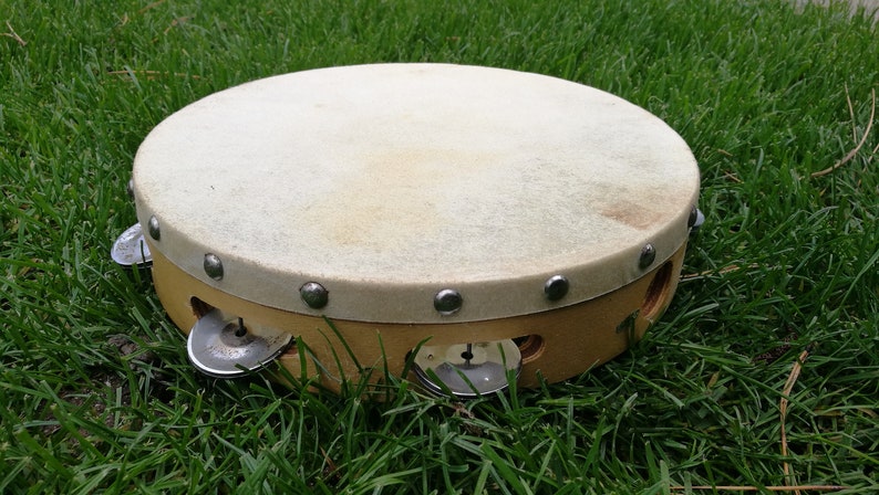 Vintage Tambourine /historic Old Time Music /authentic Vintage - Etsy