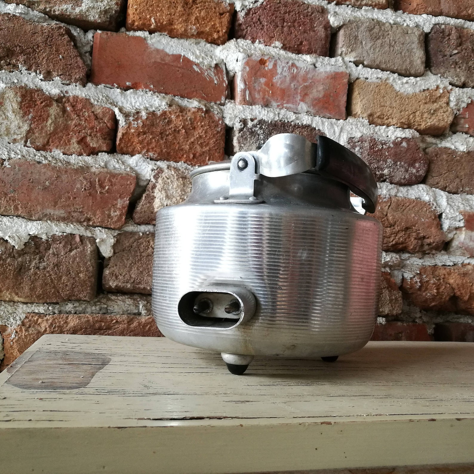 Vintage Soviet Electric Kettle / Aluminium Teapot / Black Plastic ...