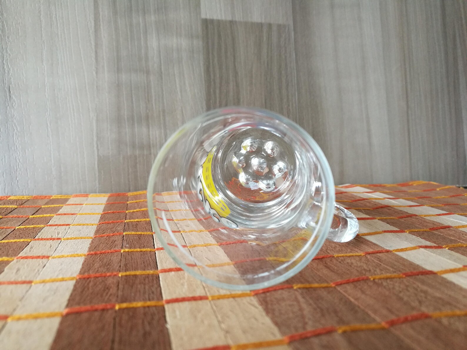 A Set of 5 Glass Cups With Alcohol Handles / Glass Tea Cups / Tea Set ...