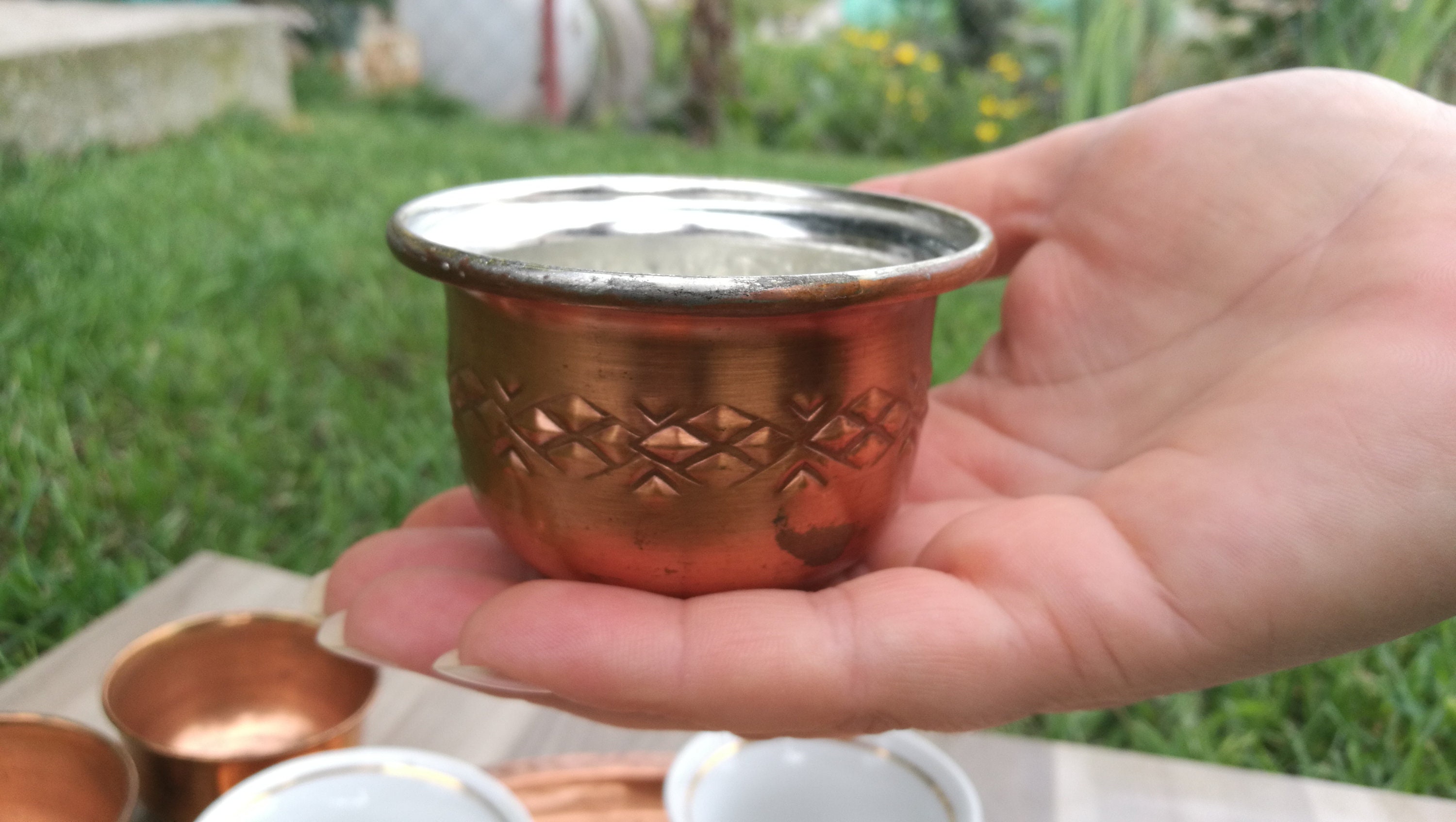 Copper Tea Set /copper Coffee Set for 6 People /vintage Copper - Etsy