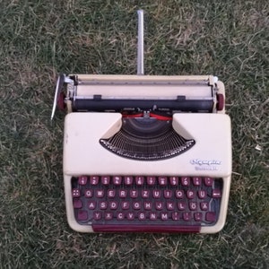 Writing Machine Olympia / German Typewriter Olympia / Home Decor ...
