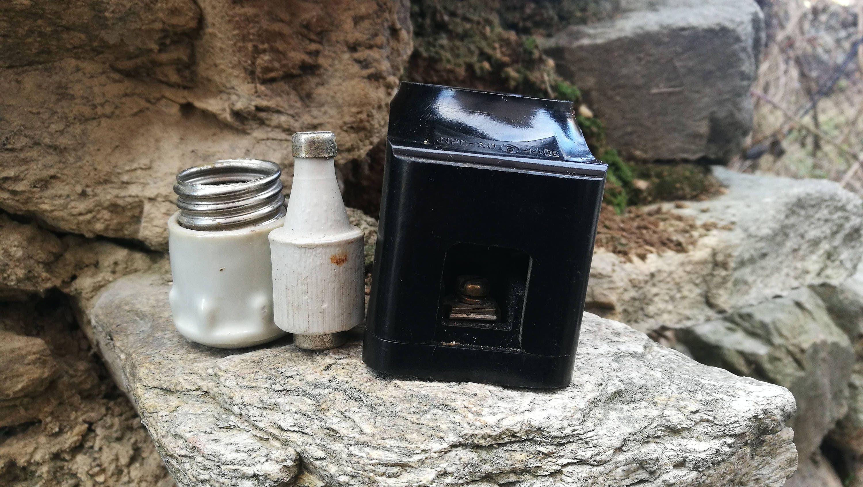 Ceramic Fuse / Vintage Fuse / Electric Fuse / Vintage Electrical / Fuse ...