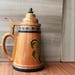 Wooden Jug / Vintage Jug / Retro Jug / Wooden Vessel / Handmade Jug ...