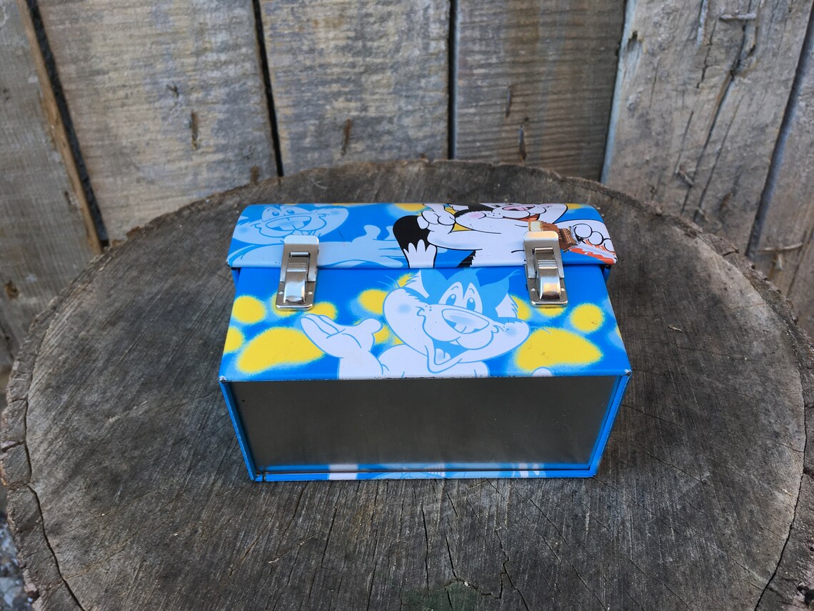 Metal Box for Sandwiches / Metal Food Box / Vintage Box - Etsy