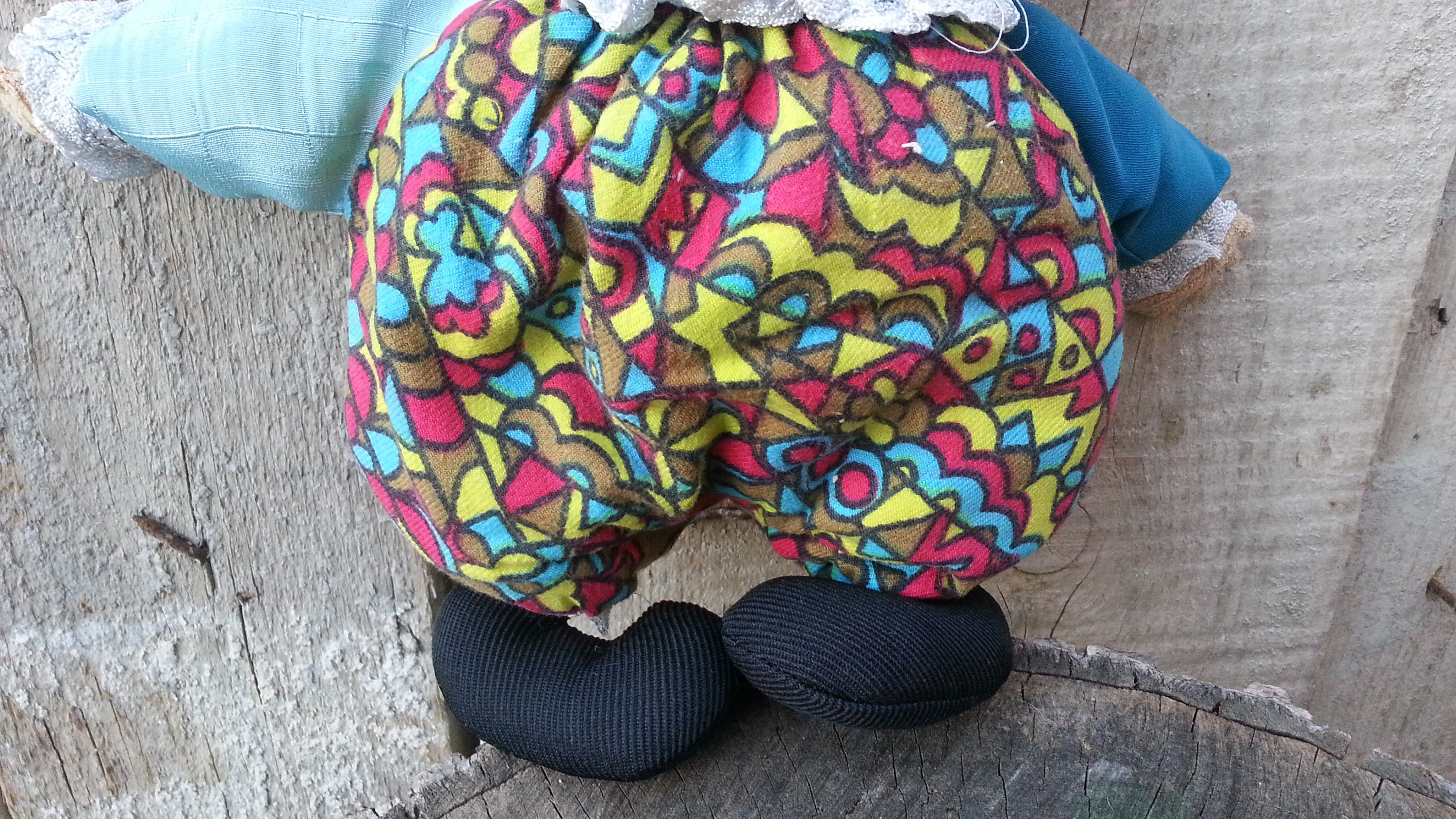 An Old Rag Doll / Handmade Doll /circus Clown /clown Toy / - Etsy