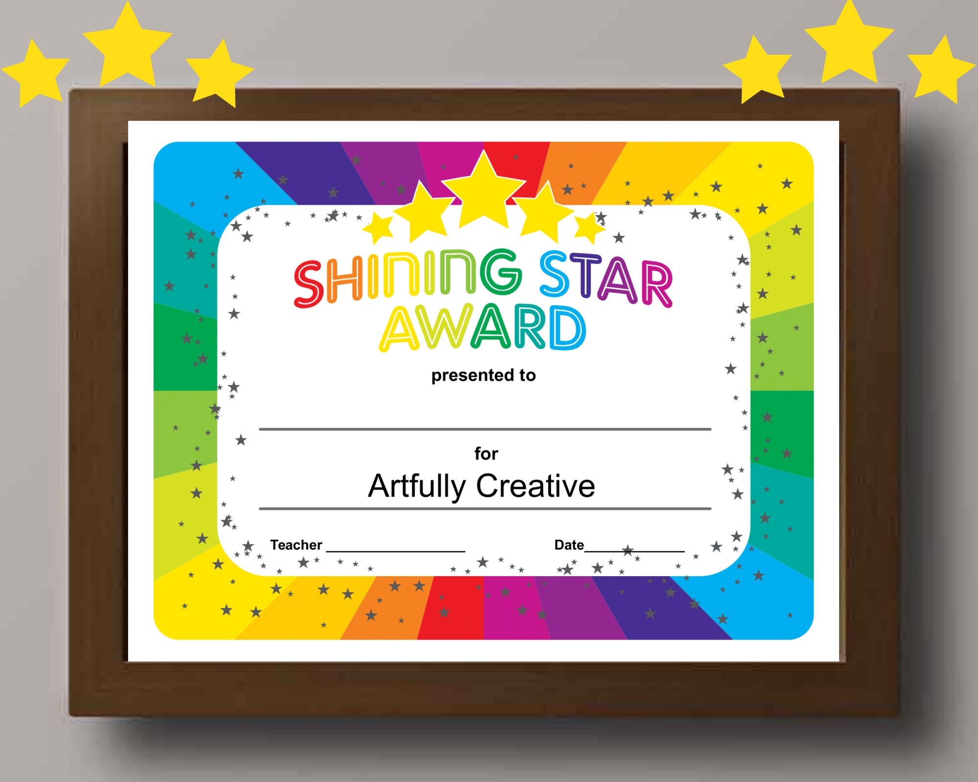 Printable -KIDS Artfully Creative Kindergarten and Elementary ...