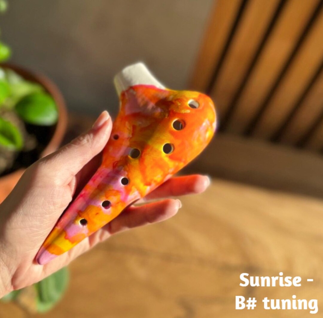The Okarina / Ceramic Clay Musical Instruments / Ocarina / Natural ...