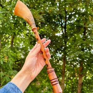The Slavonic Shawm / Zhaleika / Hornpipe/ Woodwind Medieval Instrument ...