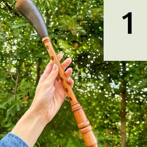 The Slavonic Shawm / Zhaleika / Hornpipe/ Woodwind Medieval Instrument ...