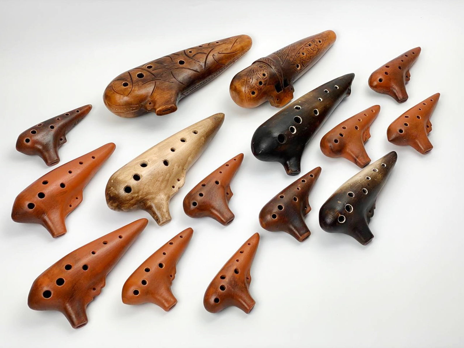 The Okarina / Ceramic Clay Musical Instruments / Ocarina / - Etsy