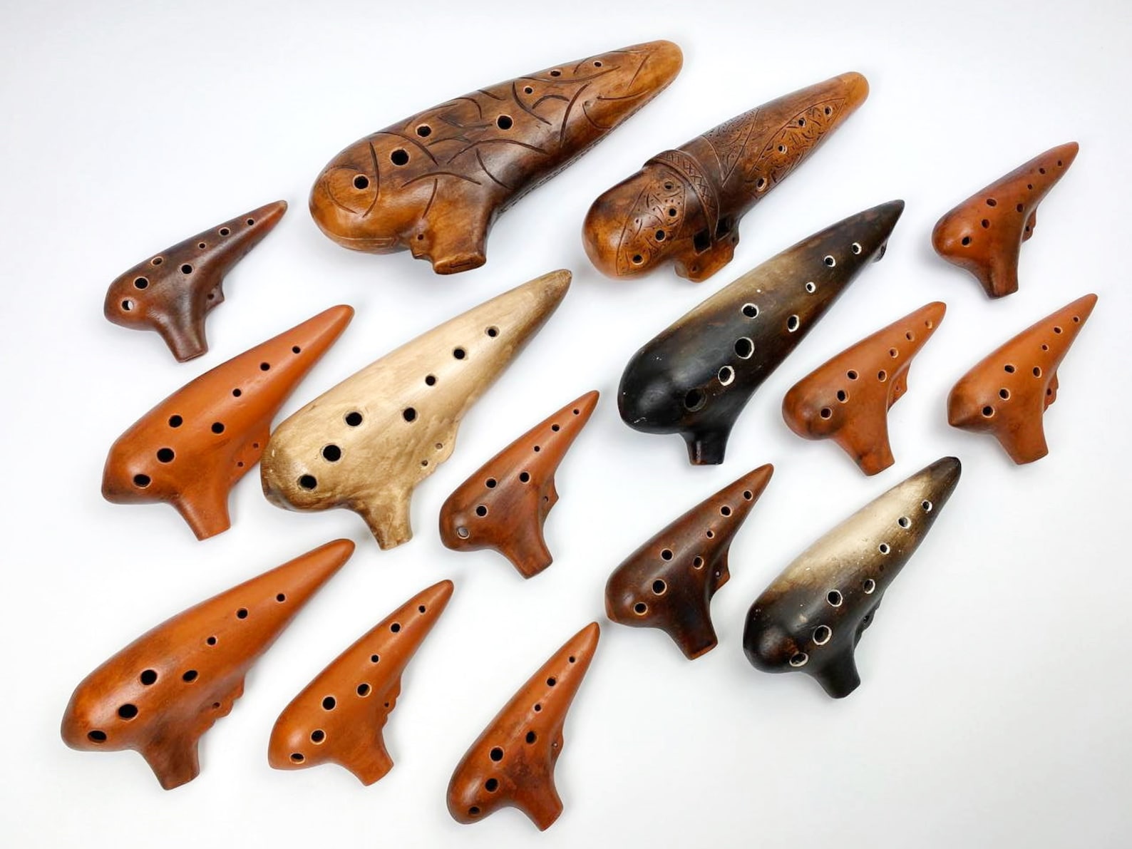 The Okarina / Ceramic Clay Musical Instruments / Ocarina / - Etsy