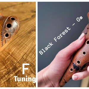 The Okarina / Ceramic Clay Musical Instruments / Ocarina / Natural ...