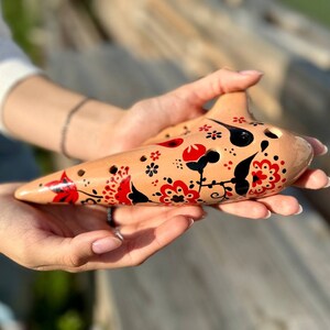 The Okarina / Ceramic Clay Musical Instruments / Ocarina / - Etsy