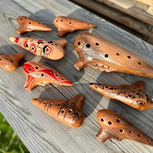 The Okarina / Ceramic Clay Musical Instruments / Ocarina / - Etsy