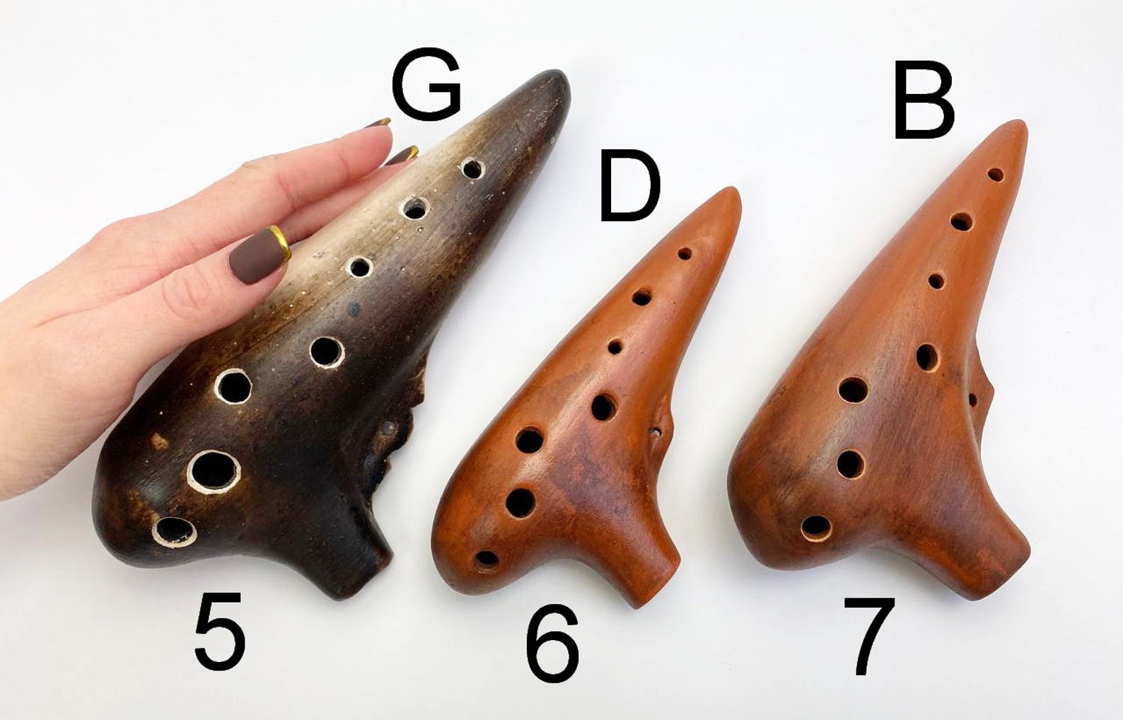 The Okarina / Ceramic Clay Musical Instruments / Ocarina / - Etsy