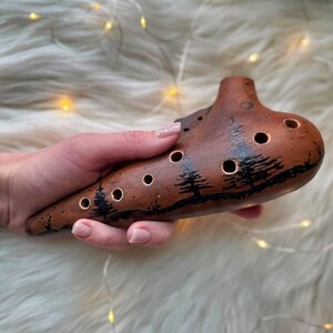The Okarina / Ceramic Clay Musical Instruments / Ocarina / Natural ...