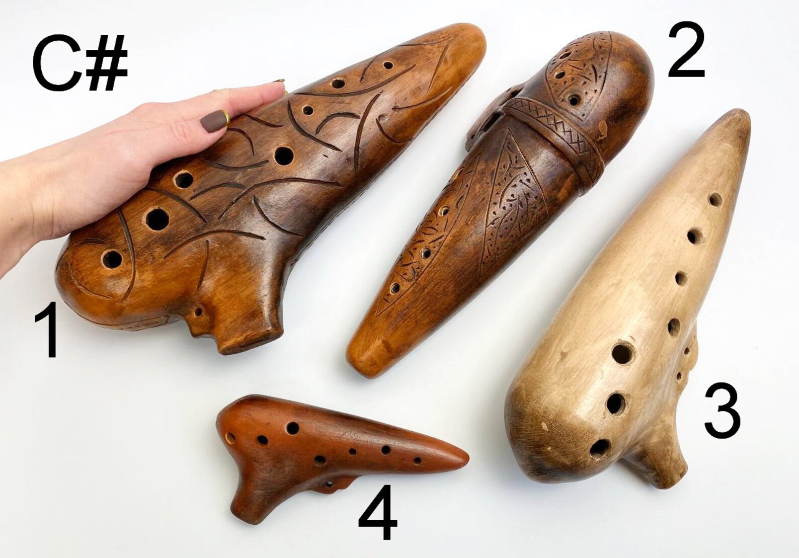 The Okarina / Ceramic Clay Musical Instruments / Ocarina / - Etsy