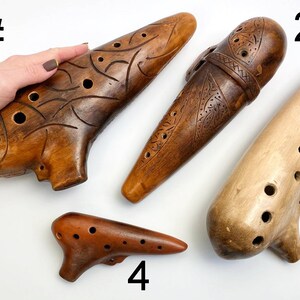 The Okarina / Ceramic Clay Musical Instruments / Ocarina / - Etsy