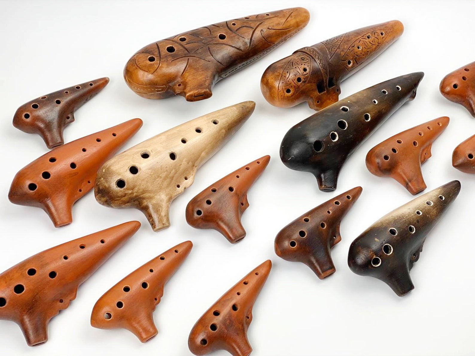 The Okarina / Ceramic Clay Musical Instruments / Ocarina / - Etsy