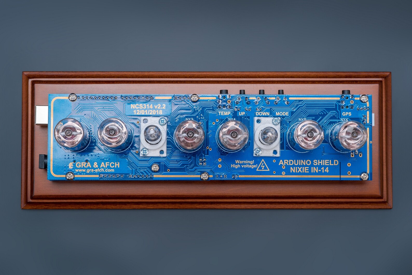 Wooden Stand for IN-14 Arduino Shield NCS314 Nixie Tubes Clock | Etsy