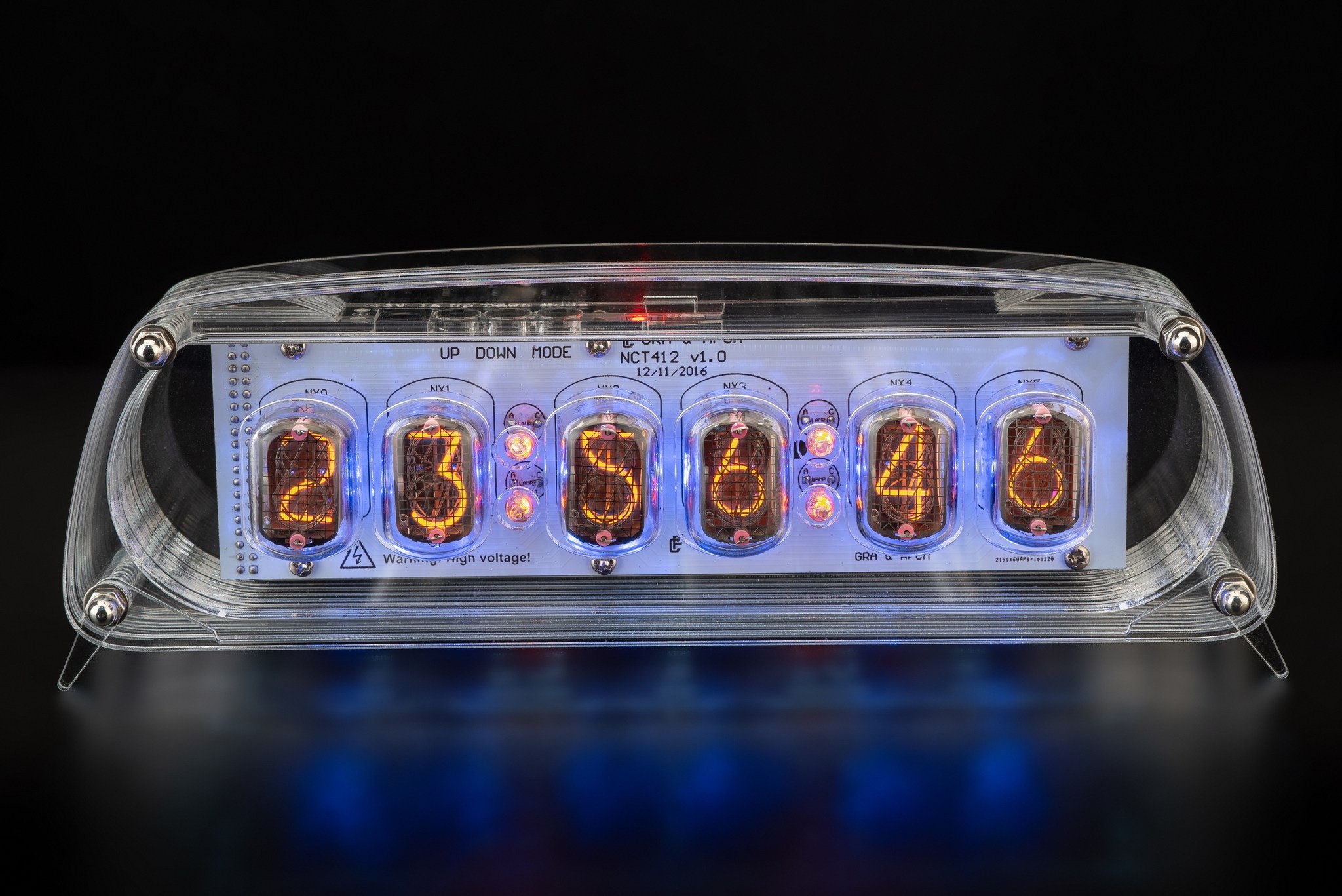 Acryl geval voor in-12 Nixie buizen klokken voor vriend man | Etsy