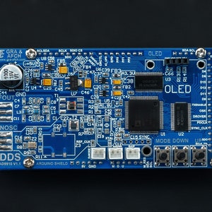 DDS AD9910 Arduino Shield RF Signal Generator [600 Mhz, @1.5 Ghz Core ...