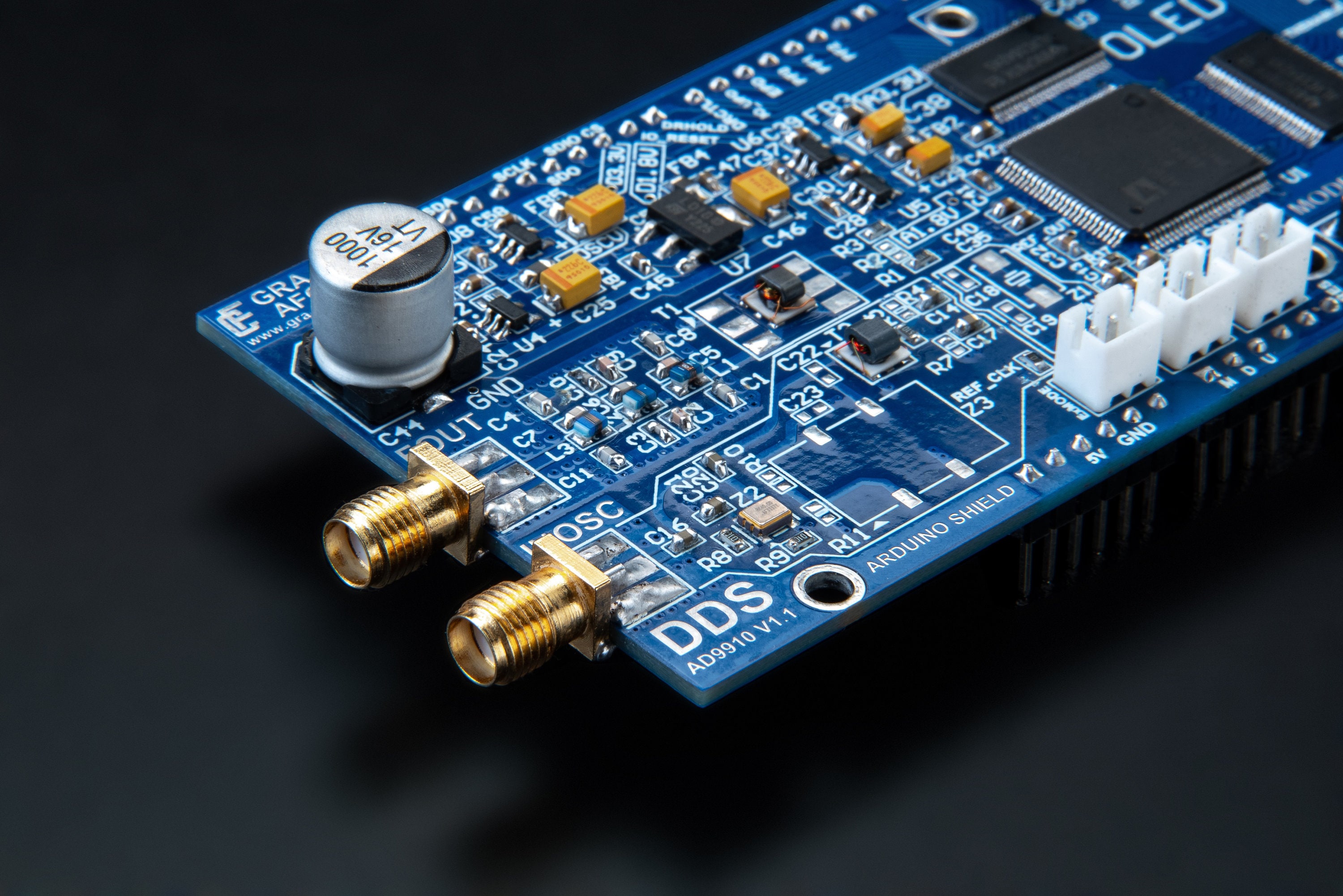 DDS AD9910 Arduino Shield RF Signal Generator 600 Mhz 1.5 - Etsy UK