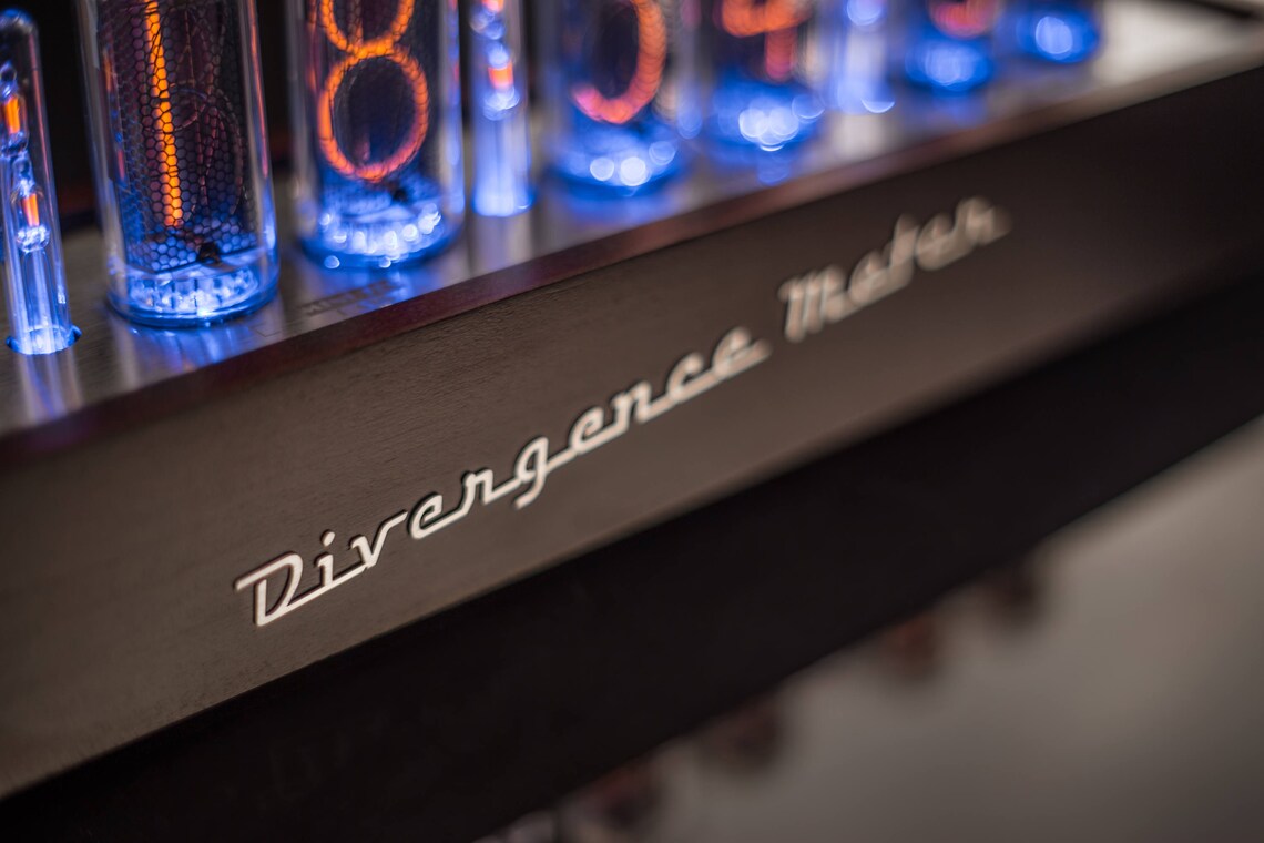 Nixie Tube Clock IN-18 Large Wooden Case 8 Tubes for - Etsy