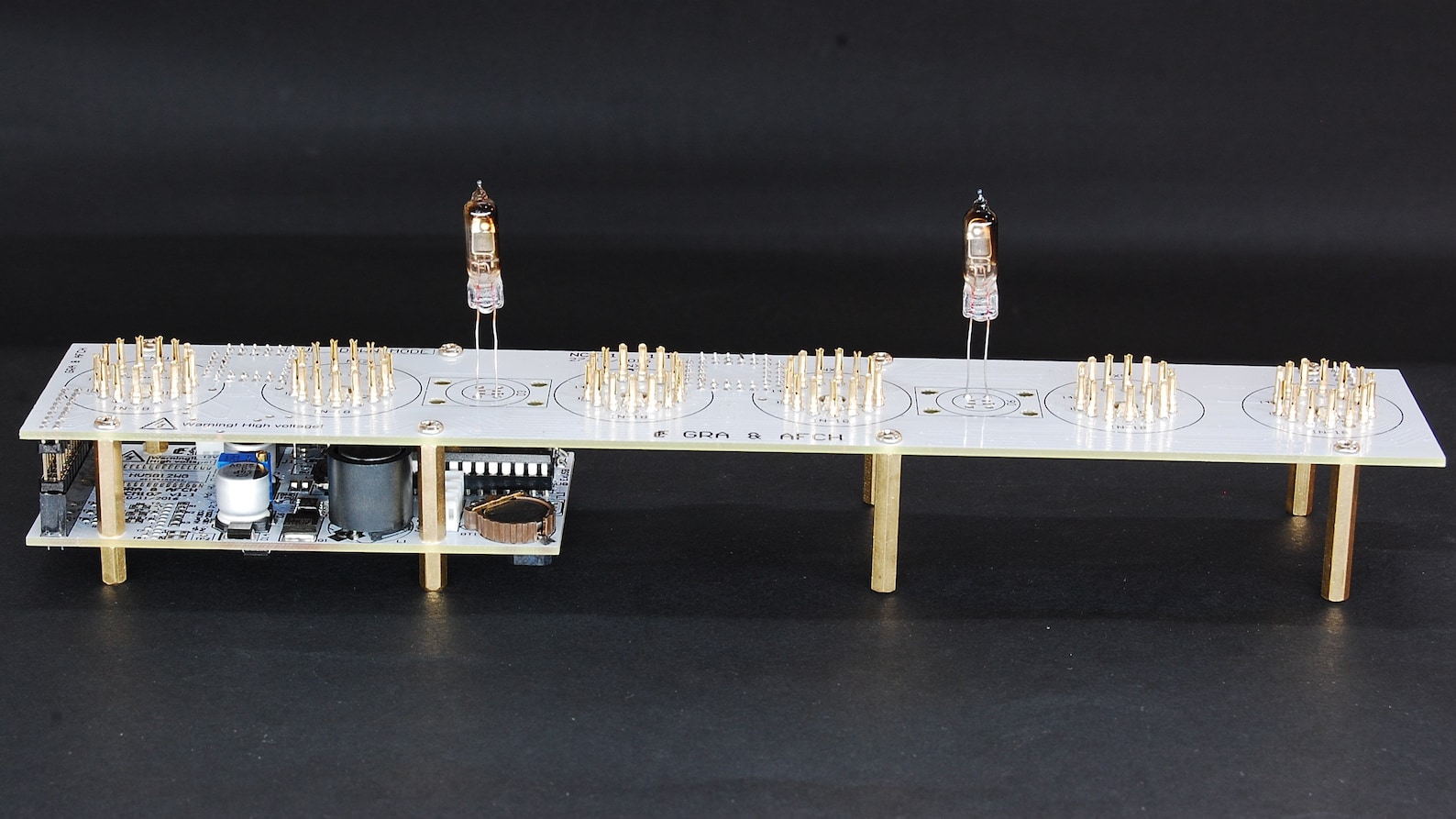 Nixie Tube Clock IN-18 (columns) [6, 8 Tubes] Arduino Compatible for ...
