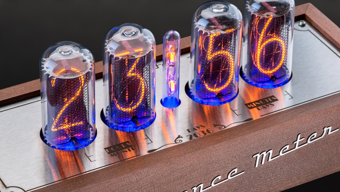 Nixie Tubes Clock IN-18 Arduino Shield Wooden Case 4 TUBES GPS - Etsy