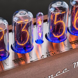 Nixie Tubes Clock IN-18 Arduino Shield Wooden Case 4 TUBES GPS - Etsy