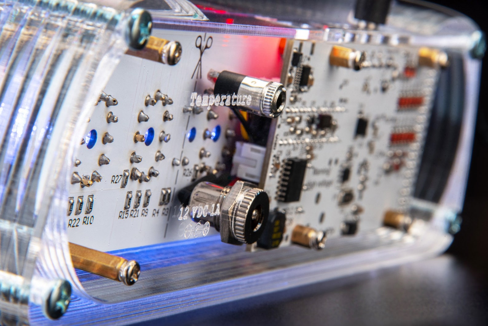 Nixie Tubes Clock IN-12 in Acrylic Case arduino Compatible | Etsy