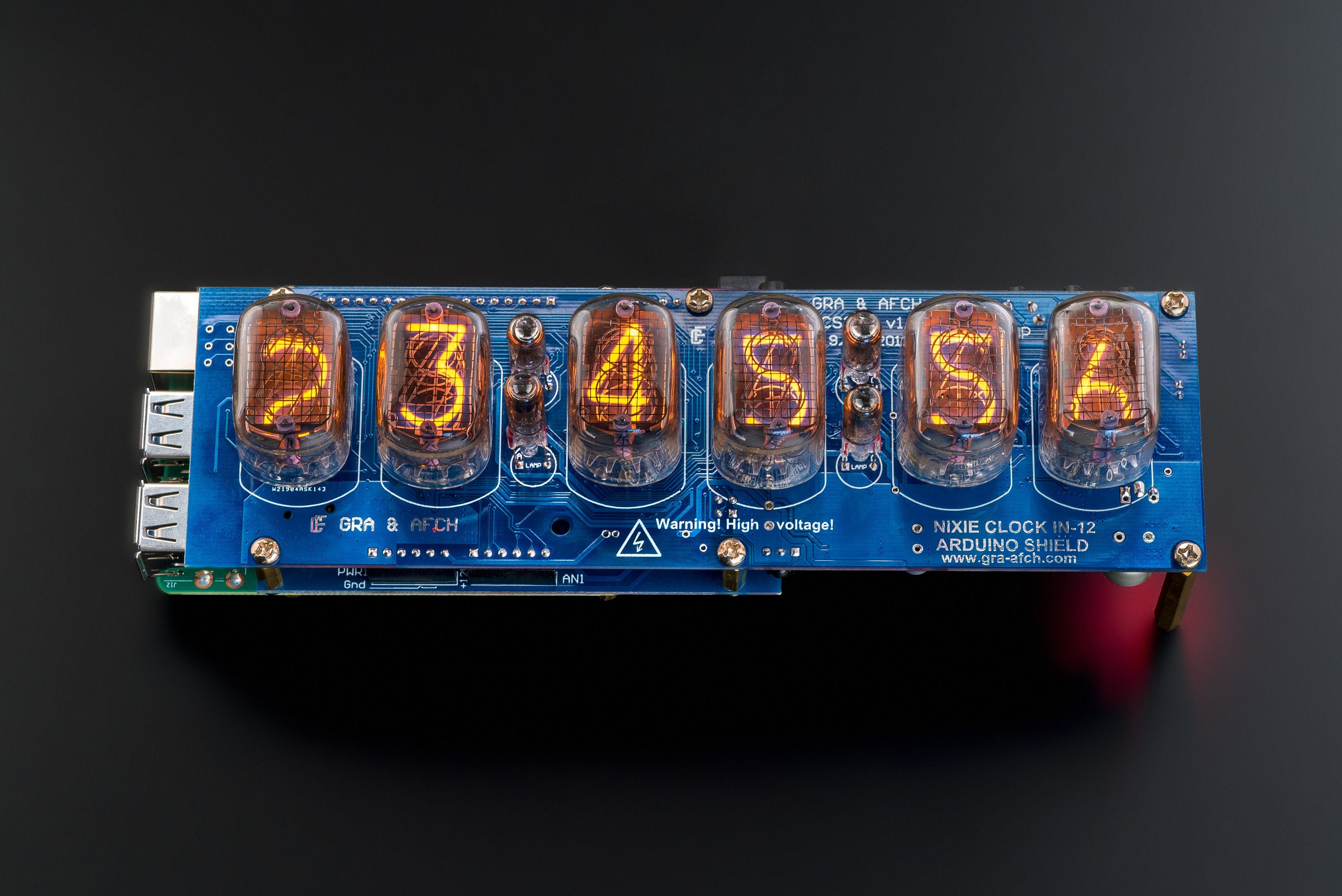 Nixie Tube Clock IN-12 Raspberry Pi Hat and Shield for - Etsy