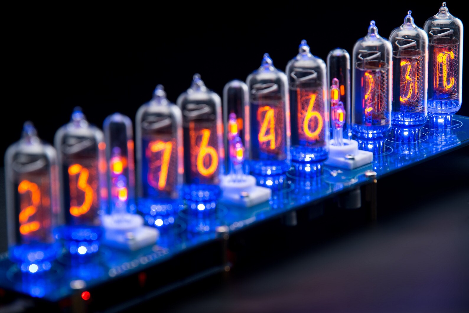 Nixie Tube Clock IN-14IN-19A Arduino Shield 9 Tubes GPS Temp. | Etsy
