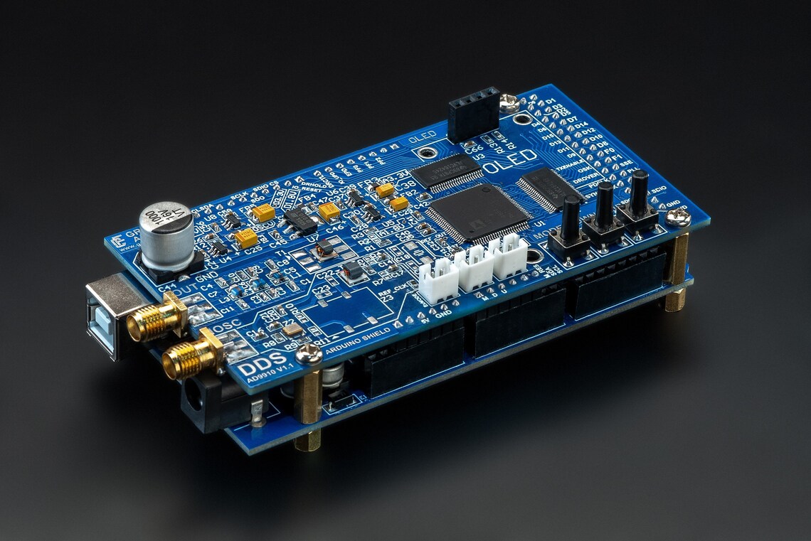 DIY KIT for DDS AD9910 Arduino Shield Signal Generator 600 | Etsy