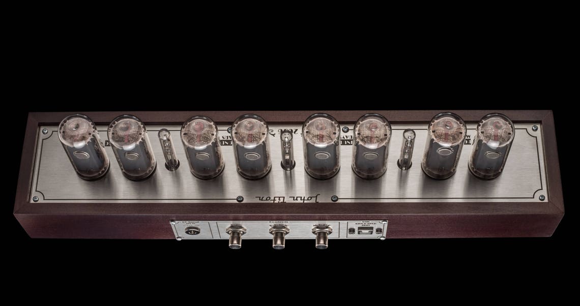 Nixie Tube Clock IN-18 Large Wooden Case 8 Tubes for - Etsy