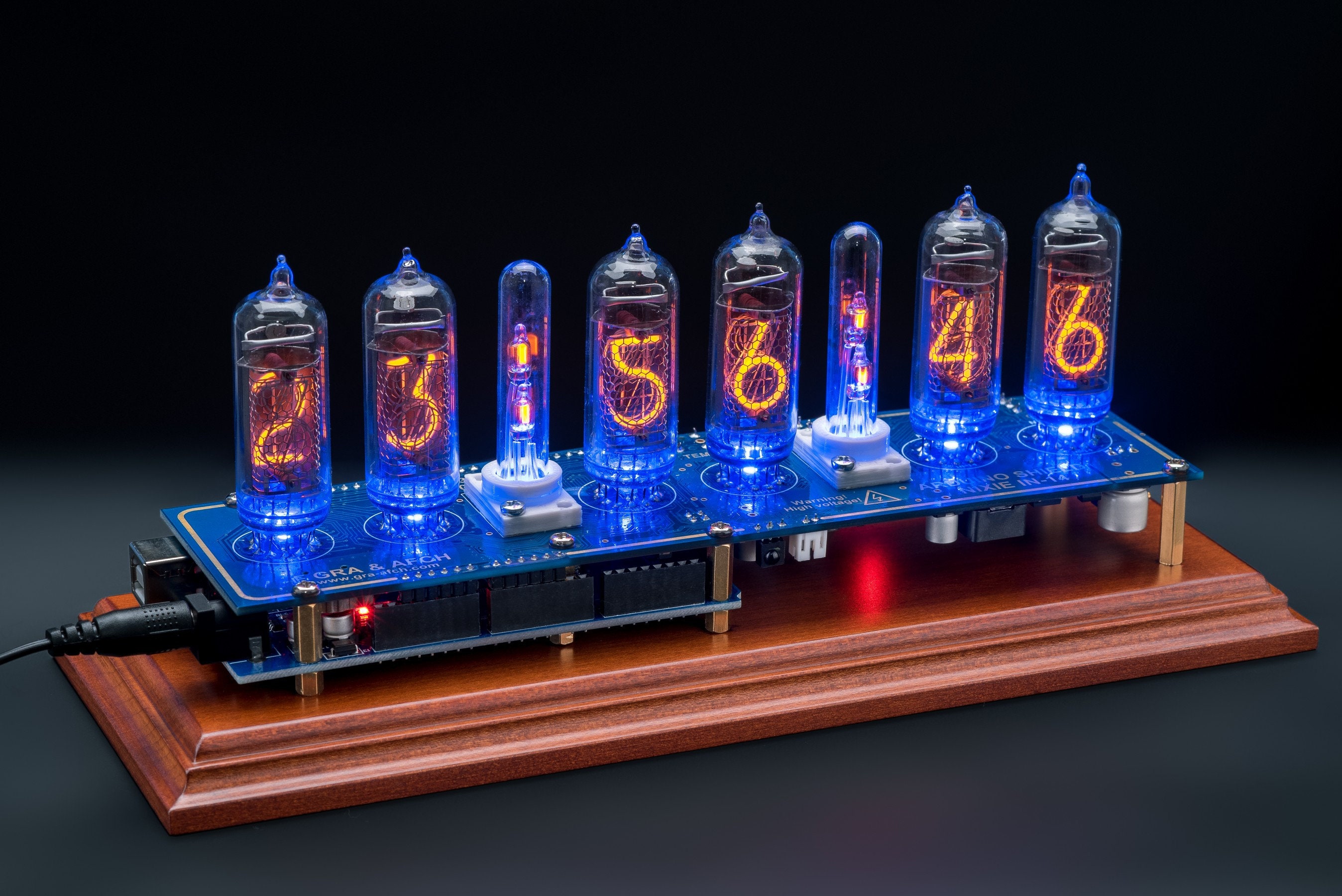 Wooden Stand for IN-14 Arduino Shield NCS314 Nixie Tubes Clock | Etsy