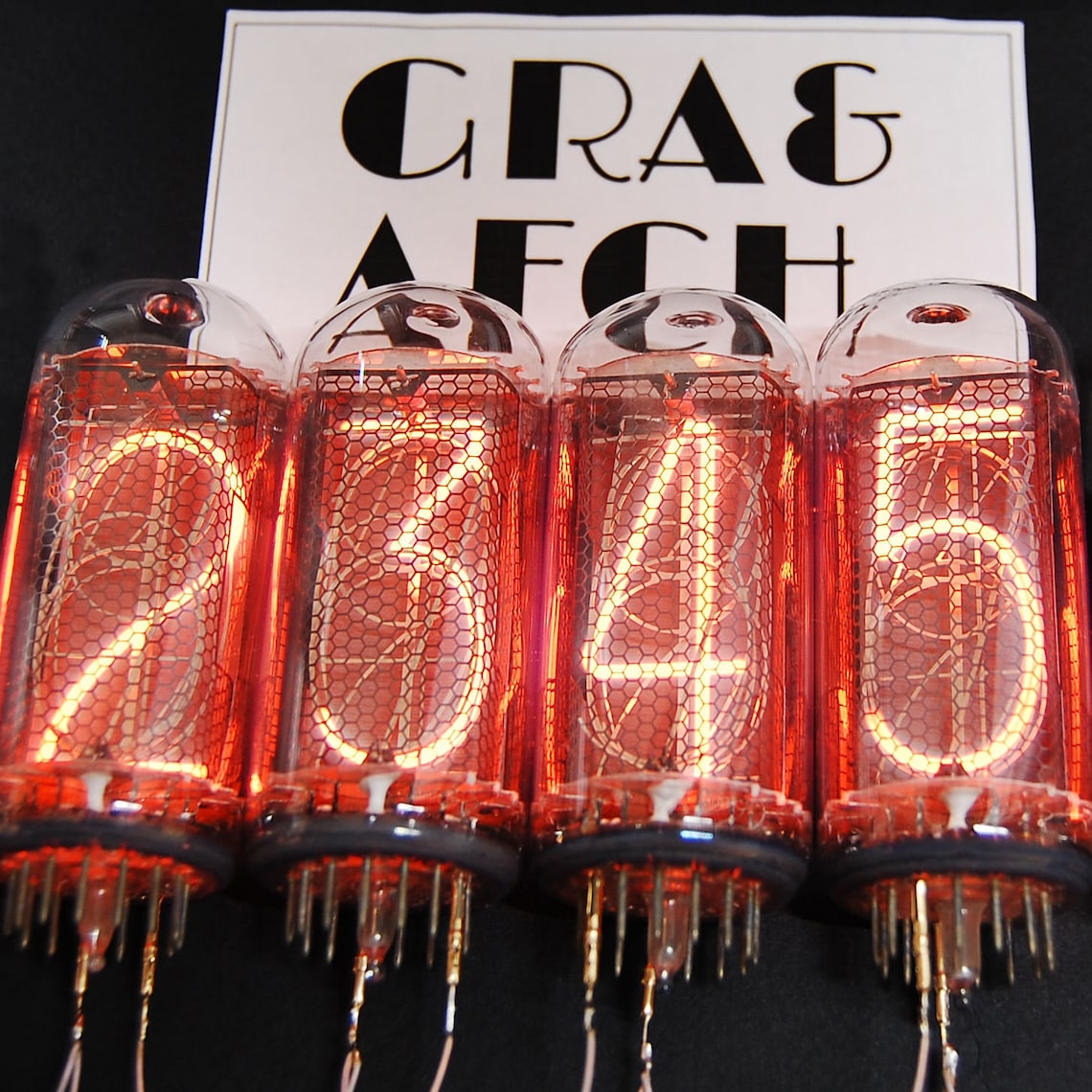 IN-18 Nixie Tubes 4 Pcs Set | Etsy