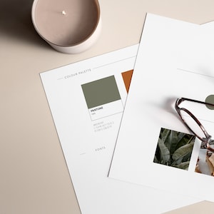 Starter Brand Package - Full Brand Kit With Custom Logos & Brand Board ...