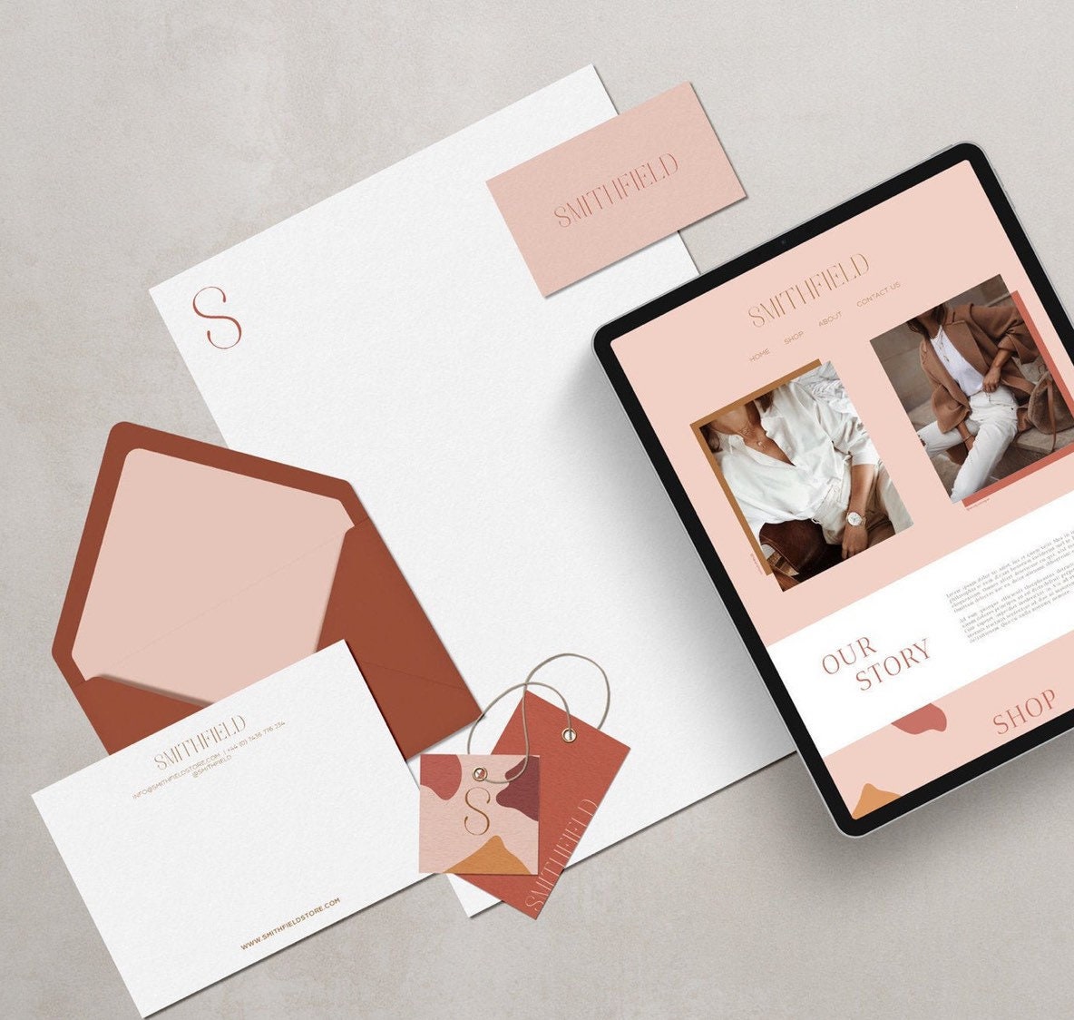 Brand Package - Full Brand Kit With Custom Logo, Brand Board ...