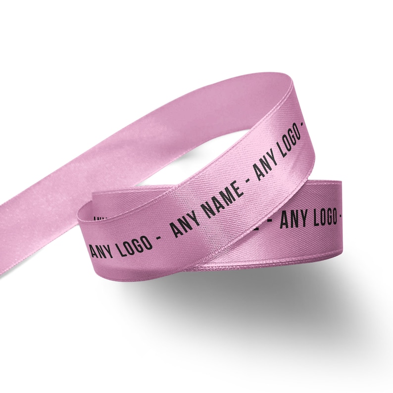 Business Branded Ribbon 10mm 15mm 25mm 48mm 96mm Logo Printed Custom ...