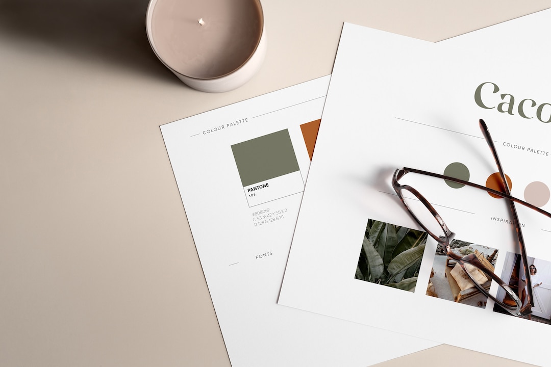 Starter Brand Package - Full Brand Kit With Custom Logos & Brand Board ...