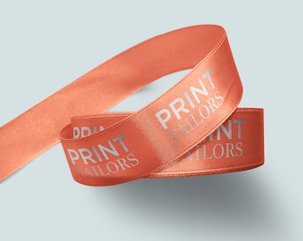 Wedding Ribbon Printed Ribbon in 10mm, 15mm, 25mm or 48mm With Custom ...