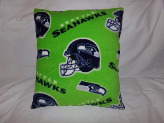 Seattle Seahawks NFL Fleece Decorative Pillow | Etsy