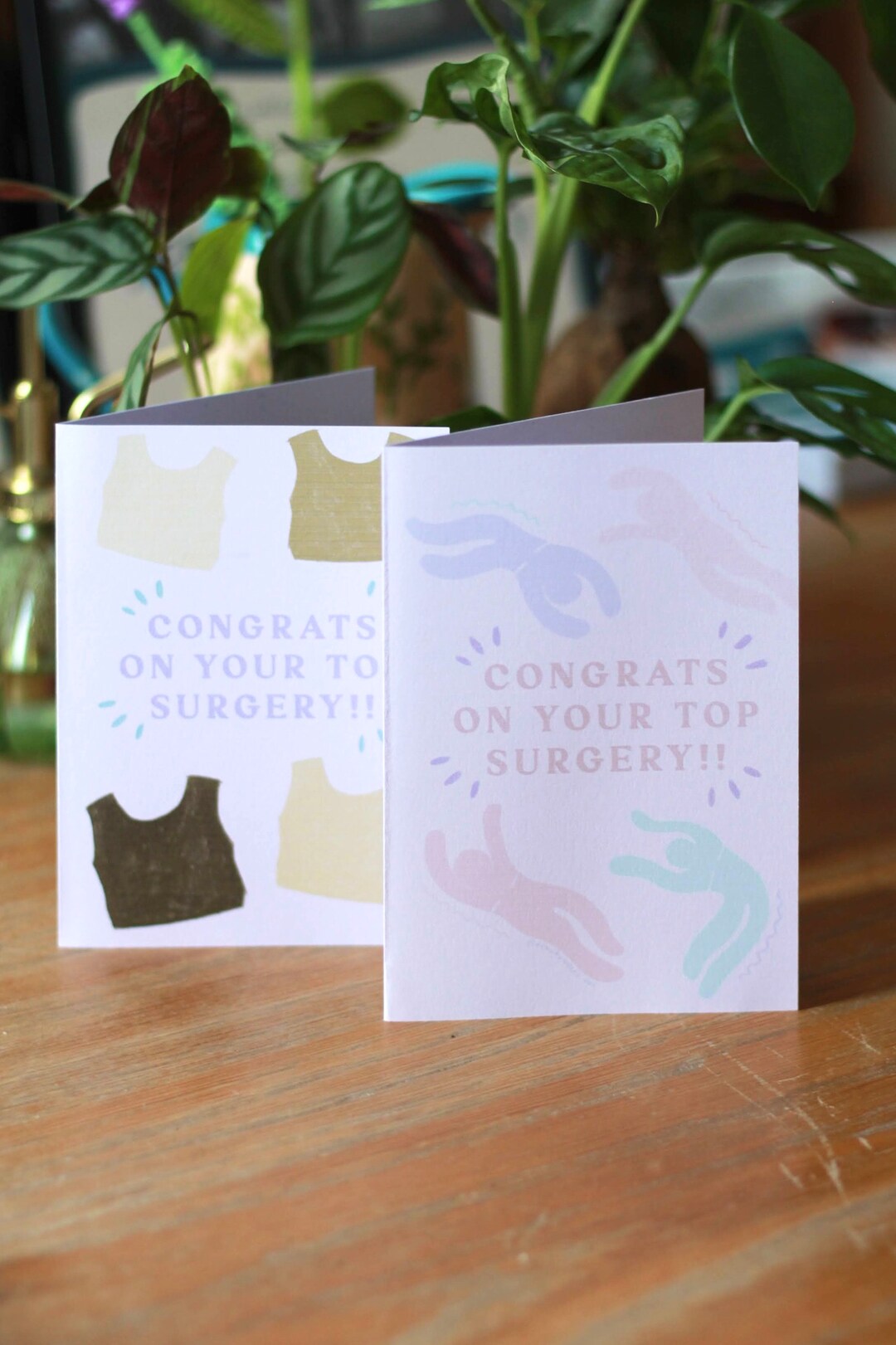 Top Surgery Card Congratulations Trans Masc Queer Non-binary Transition ...